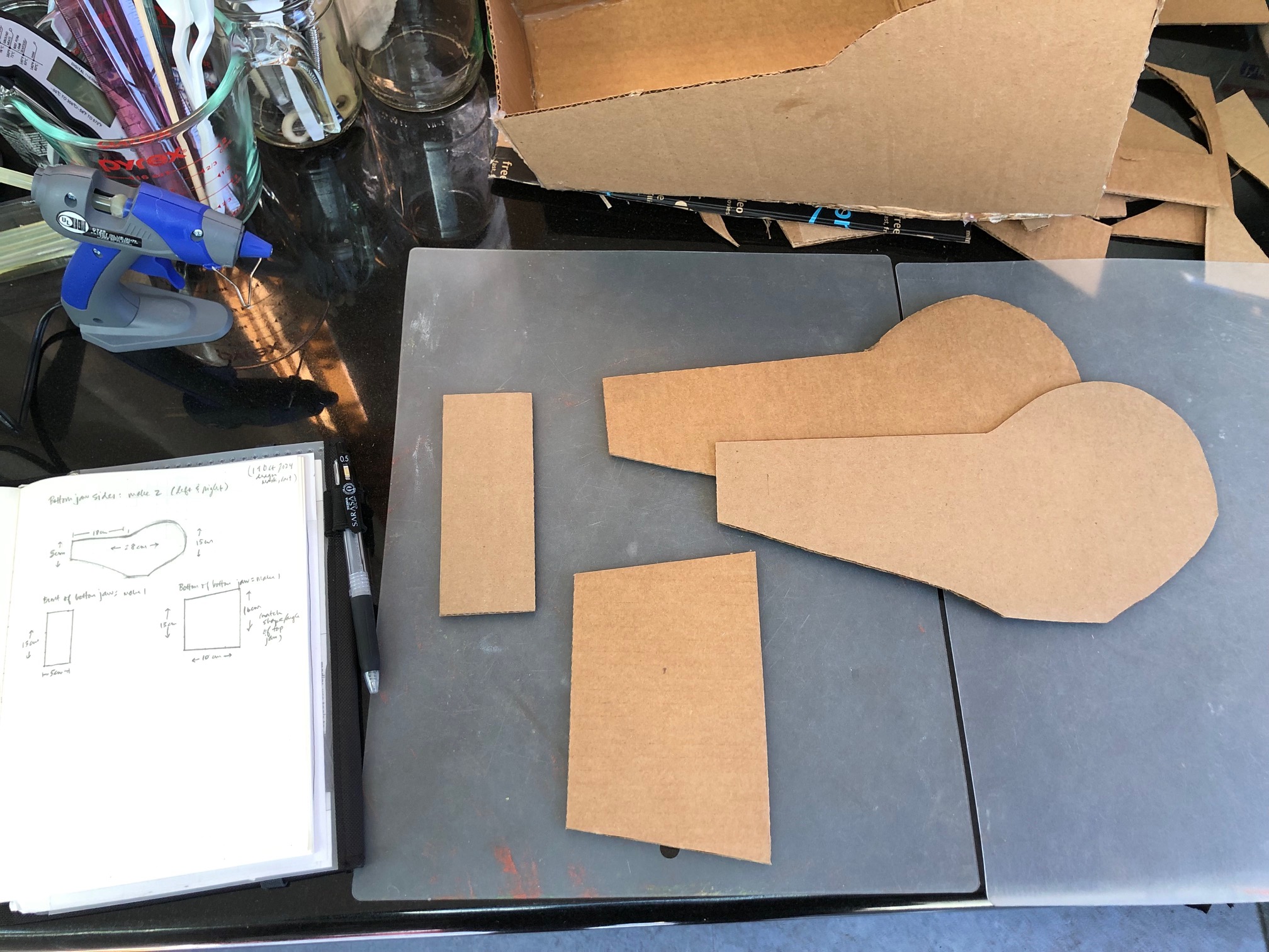 DIY dragon costume: make a dragon mask out of cardboard! – Sophy S ...