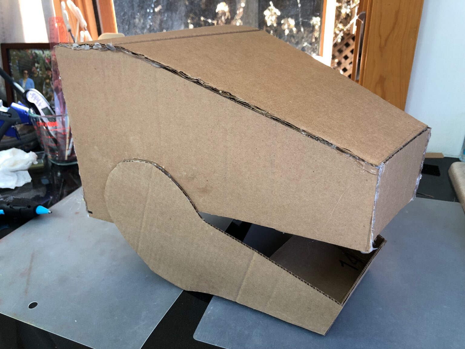DIY dragon costume: make a dragon mask out of cardboard! – Sophy S ...